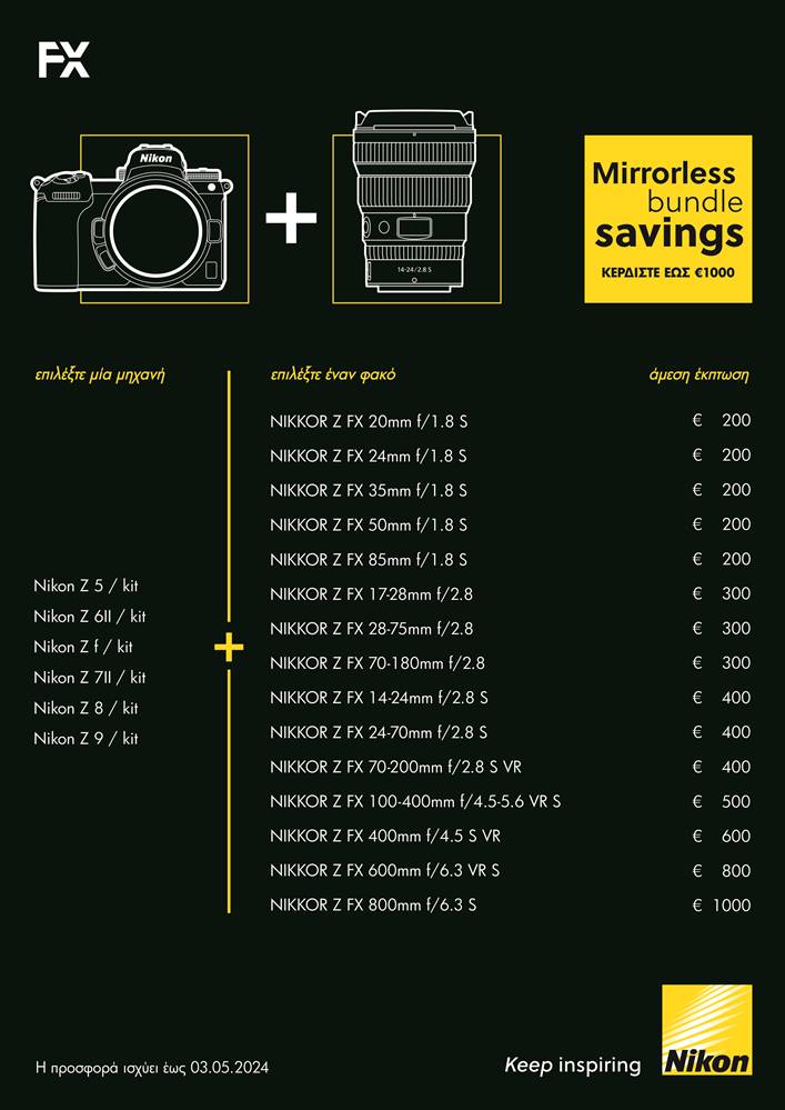 NIKON MIRRORLESS BUNDLE SAVINGS – Photonet: για το φωτογράφο και τη ...